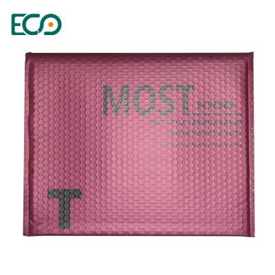 China High Quality Eco Colored Envelopes Floral Poly Mailers Button Bubble Mailers with Custom Design for sale