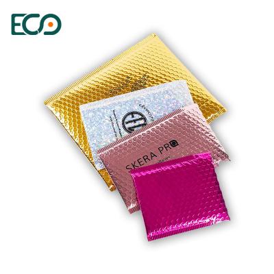 China Customized Color Size Bubble Mailer Wrap Padded Envelopes Bubble Shipping Poly Mailer Bag for Clothes for sale