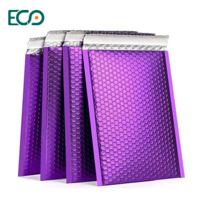 Cina Rose Gold Blue Eco Friendly Bubble Mailer For Waistband Clothing Shipping in vendita