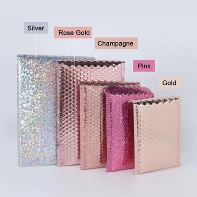 Cina Matte Black Eco Friendly Bubble Mailer Premium Aluminum Foil  Material in vendita