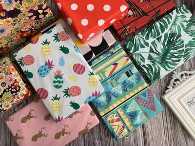 China Custom Printing Design Eco-friendly PE Poly Mailers Shipping Envelopes Mailing Bags for sale