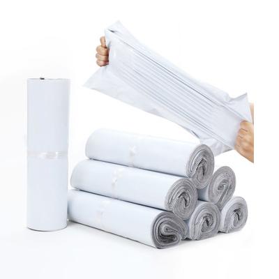 Cina Low Moq Simple White Plastic Courier Mailing Bag Book Cloth Packing Mail Bags For Shipping in vendita