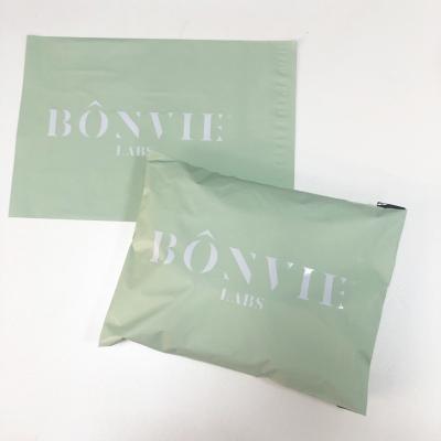 China Green Starch Compostable Biodegradable Clothing Mailing Bag For Shipping Te koop