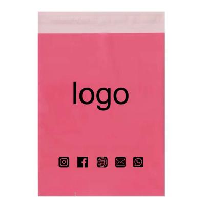 Cina Design Logo Recycled Poly Mailing Bag Graphic Eco Friendly For Cloth packaging in vendita
