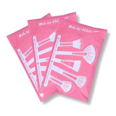 China Waterproof Small Customised Mailing Frosted Polythene Bag For Clothes With Teal for sale