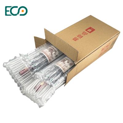 China Wholesale PA PE Nylon Air Column Bag Wine Bottle Protective Packaging with Shipping Express Box for sale
