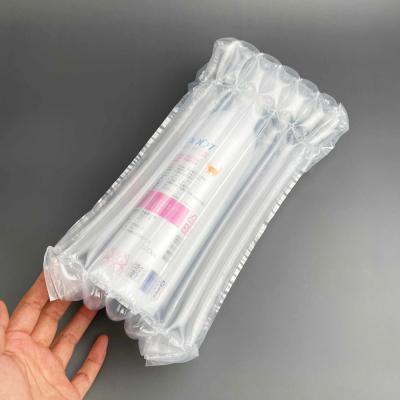 China Cheap Price High Quality Factory Air Cushion Column Bag Inflatable Packaging For Fragile Articles Liquid Soap for sale