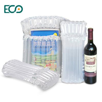 China Cheap Price High Quality Factory Air Cushion Column Bag Inflatable Packaging For Fragile Articles Liquid Soap for sale