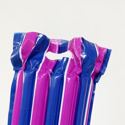 China Factory High Quality Purple Nonwoven Fabric Color Wine Air Cushion Bag Shipping Bubble Cushsion Wrap PAPE Inflatable Packaging for sale