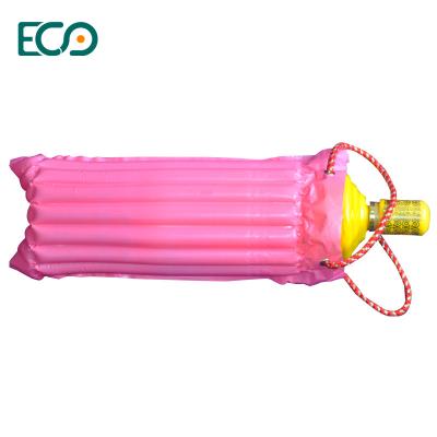 China Luxury Color Handle Inflatable Packaging Air Column Bag Eco Friendly Air Wrap For Latop Wine Bottle Te koop