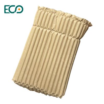 China Eco Friendly White Nonwoven Fabric Air Column Packaging Colorful Cushion Bag Fragile Article Inflatable Wine Wrap for sale