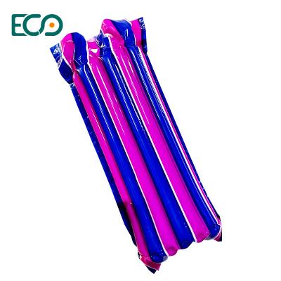 China Wholesale Custom Print Yellow Color Waterproof Inflatable Plastic Wrap PAPE Material Air Cushion Bag For Wine/Latop for sale