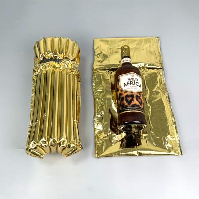 China Shockproof Recycle  Air Bubble Bag Wrap Bags Pouches Inflatable Column Laptop for Tv Laptop Computer Packing for sale