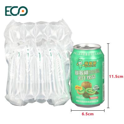 China Air Buffer Packaging Shockproof Air Pack Pape Material Air Column Bag For Beverage Drink à venda