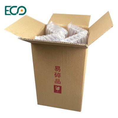 Cina 750ml Champagne Bag 4 Connection Air Column Bag PAPE Material Air Wrap Wine Bottle Protector in vendita