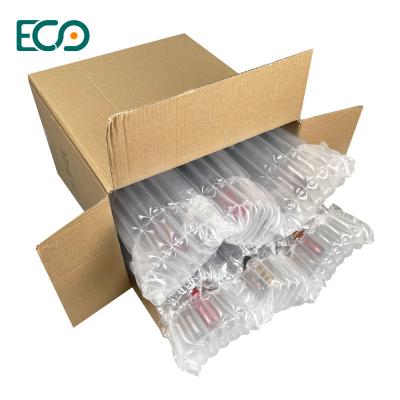 Cina 750ml Champagne Bag 4 Connection Air Column Bag PAPE Material Air Wrap Wine Bottle Protector in vendita