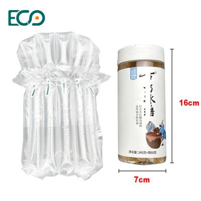Cina Eco Protective Plastic Transparent Column Bag Seal Bubble Cushion Bags Safety Air filling Packing in vendita