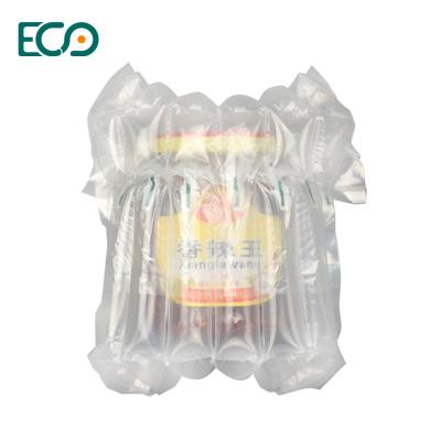 Cina High Quality Transparent Column Bag Air Cushion Packaging  For Fragile Articles in vendita
