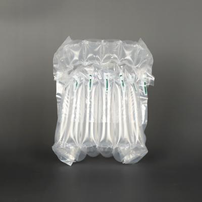 Cina High Quality Transparent Column Bag Air Cushion Packaging  For Fragile Articles in vendita