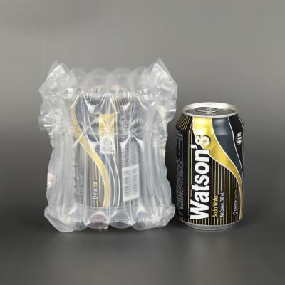 China Bubble Bag Filling Air Protective Fragile Bottle Glass Air Column Packaging For Beverage Drink for sale
