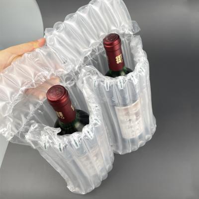 Cina Custom Wholesale Air Inflatable Bag Shipping Protective Packaging Air Wrap for Wine Bottles in vendita