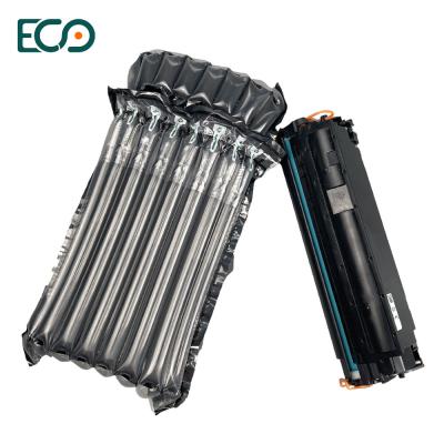 China Factory Price Protective Plastic Air Cushion Wrap Package Black Air Column Bag With Shading Effect for Toner Cartridge Te koop