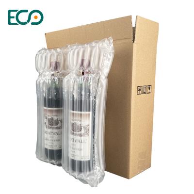 Cina Recyclable Strong Inflatable Packaging Wine Air Bags Air Column Bag Wine with Stock Size Low Moq in vendita