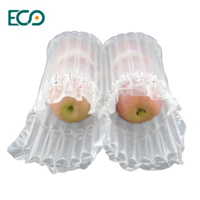 China Fruit Protection Transportation Solution Customized Size Air Column Bag Bubble Cushion Wrap Packaging Te koop