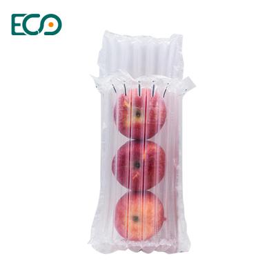 China Shockproof Clear Nylon Recycling Air Inflatable Bubble Film Packaging Materials for Fruits Protective Packing Te koop