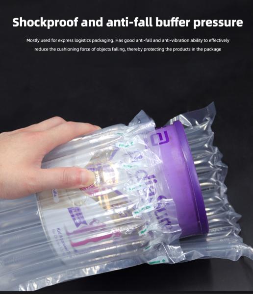 Quality Laptop Air Inflatable Air Cushion Packaging PAPE Plastic Shockproof Electric for sale