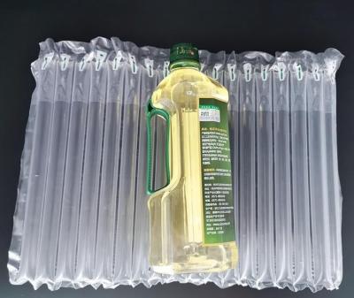China Recyclable Air Column Film Cushioning Wrap Roll For Wine Bottle for sale