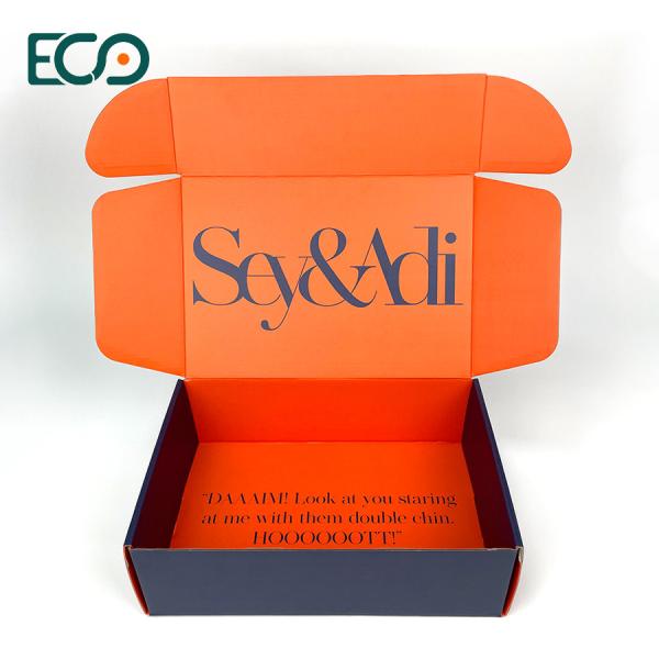 Quality Wholesale Garment Clothing Underwear Shipping Box Decorative Corrugated for sale