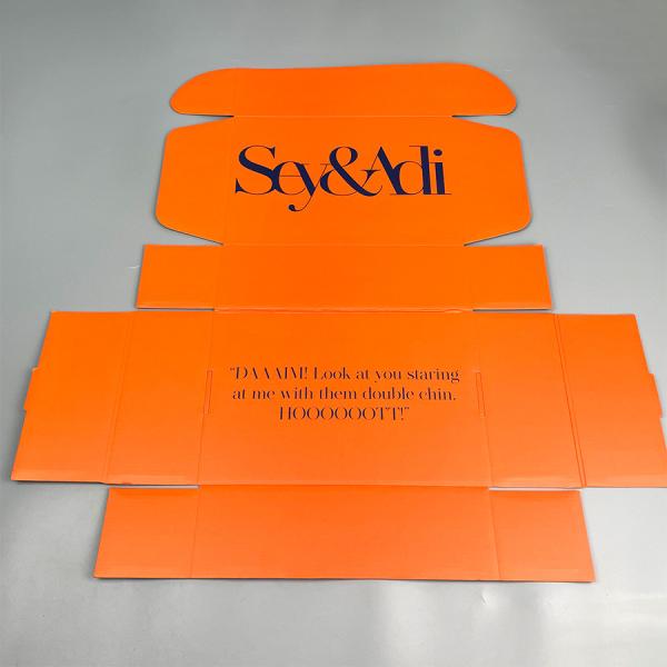 Quality Wholesale Garment Clothing Underwear Shipping Box Decorative Corrugated for sale