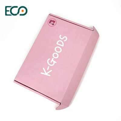 China Free Shipping Surprise Paper Jewelry Box Custom Pink Shipping Box Small Mailers Printing Te koop