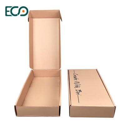 中国 Recycled Corrugated Cardboard Printing Shipping Boxes Craft Gift Kraft Packaging Mailer Box 販売のため