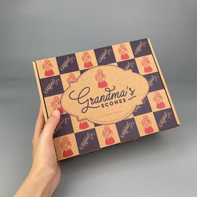 中国 Recycled  A4  Shipping Corrugated Mailer Box Custom Logo Seeds Paper Craft Box 販売のため