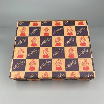 中国 Recycled  A4  Shipping Corrugated Mailer Box Custom Logo Seeds Paper Craft Box 販売のため
