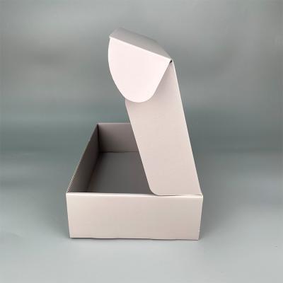 Cina Custom Logo Grey Shipping Box  Silver Hot Stamping Printing Craft Paper Box in vendita