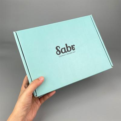 Cina Mint Green Recyclable Beauty Products Packaging Box CMYK  Printed Mailer Box in vendita