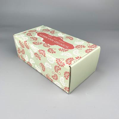 中国 Medium Eco Friendly Matte Corrugated Mailer Box Color Light Green Mailing Boxes 販売のため
