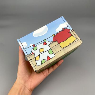 Cina Cartoon Design Corrugated Mailer Box Baby Clothing Dress  Shipping Box in vendita