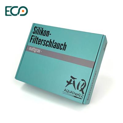 Cina Mint Green Corrugated Mailer Box Recycled Low Moq Mailing Box OEM Manufacture in vendita