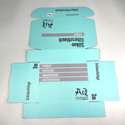 Cina Mint Green Corrugated Mailer Box Recycled Low Moq Mailing Box OEM Manufacture in vendita