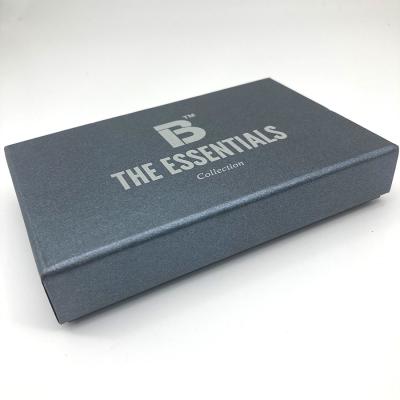 China Lid And Base Gift Packaging Blacpaper Box With Gold Foil Stamping EVA Insert for sale