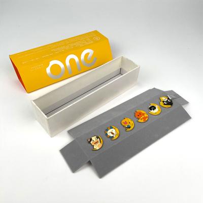 China Storage Gift Drawer Box Sliding Packaging Cardboard Custom Logo Rigid Box For Brooch Te koop
