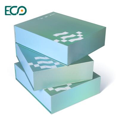 China A4 Custom Magnetic Rigid Candle Box Laser Glitter Luxury Paper Box With Magnetic Closure Te koop