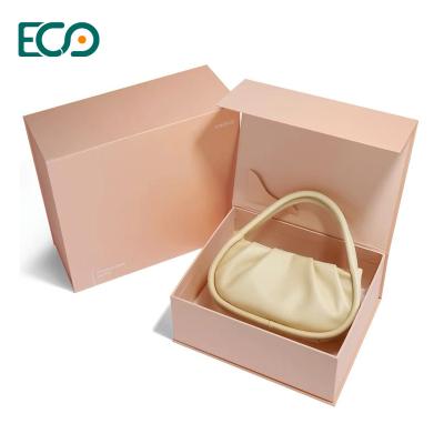 China Printing And Packaging Luxury Rigid Gift Boxes For Hand Bag Makeups Te koop