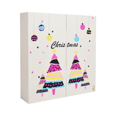 Cina Factory Price Christmas Printing Cardboard Display Chocolate Advent Calendar Carton Packaging Box Christmas Gift Box in vendita
