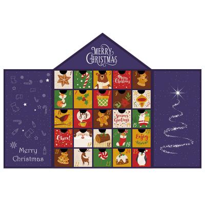 Cina Wholesale Christmas Ornament Decoration Light Mini House shaped For Gifts Advent Calendar in vendita