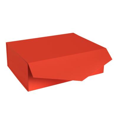 Cina Luxury Book Shaped Rigid Cardboard Foldable Gift Mailer Box With Double Faced Adhesive Tape in vendita